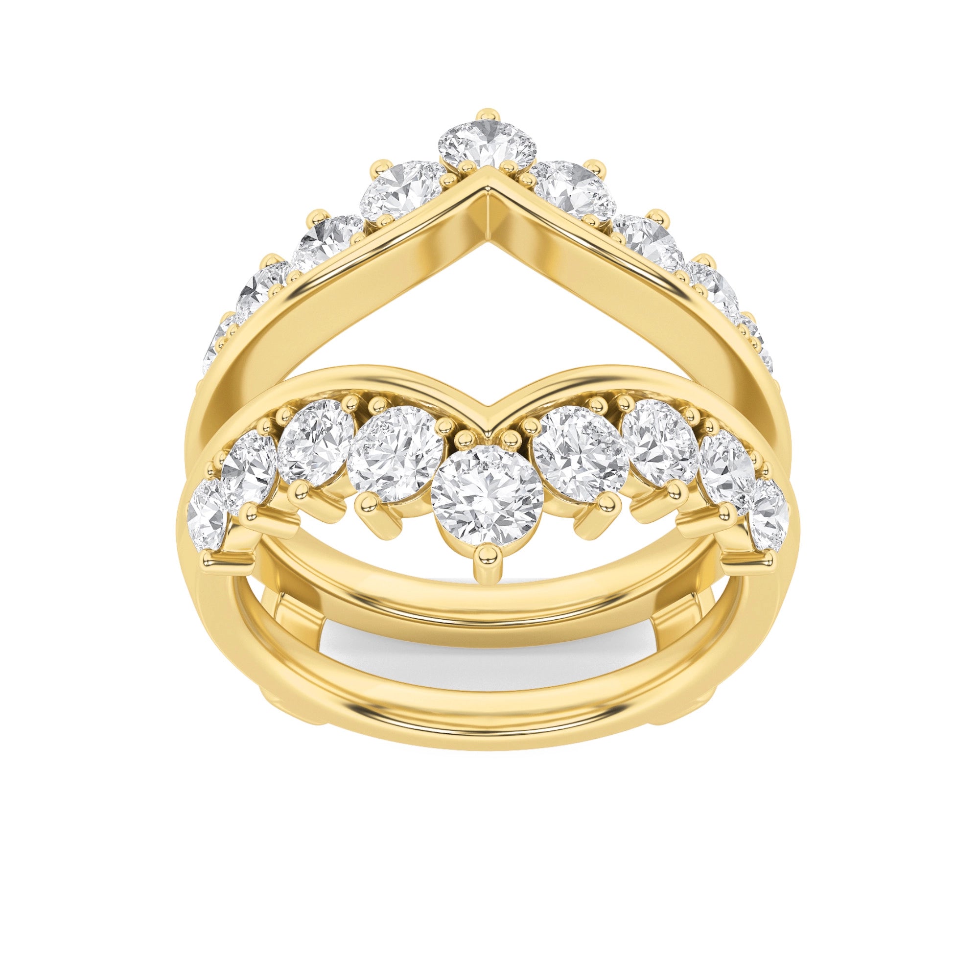 Eternal Diamond Arc Lab Grown Diamond Ring Enhancer