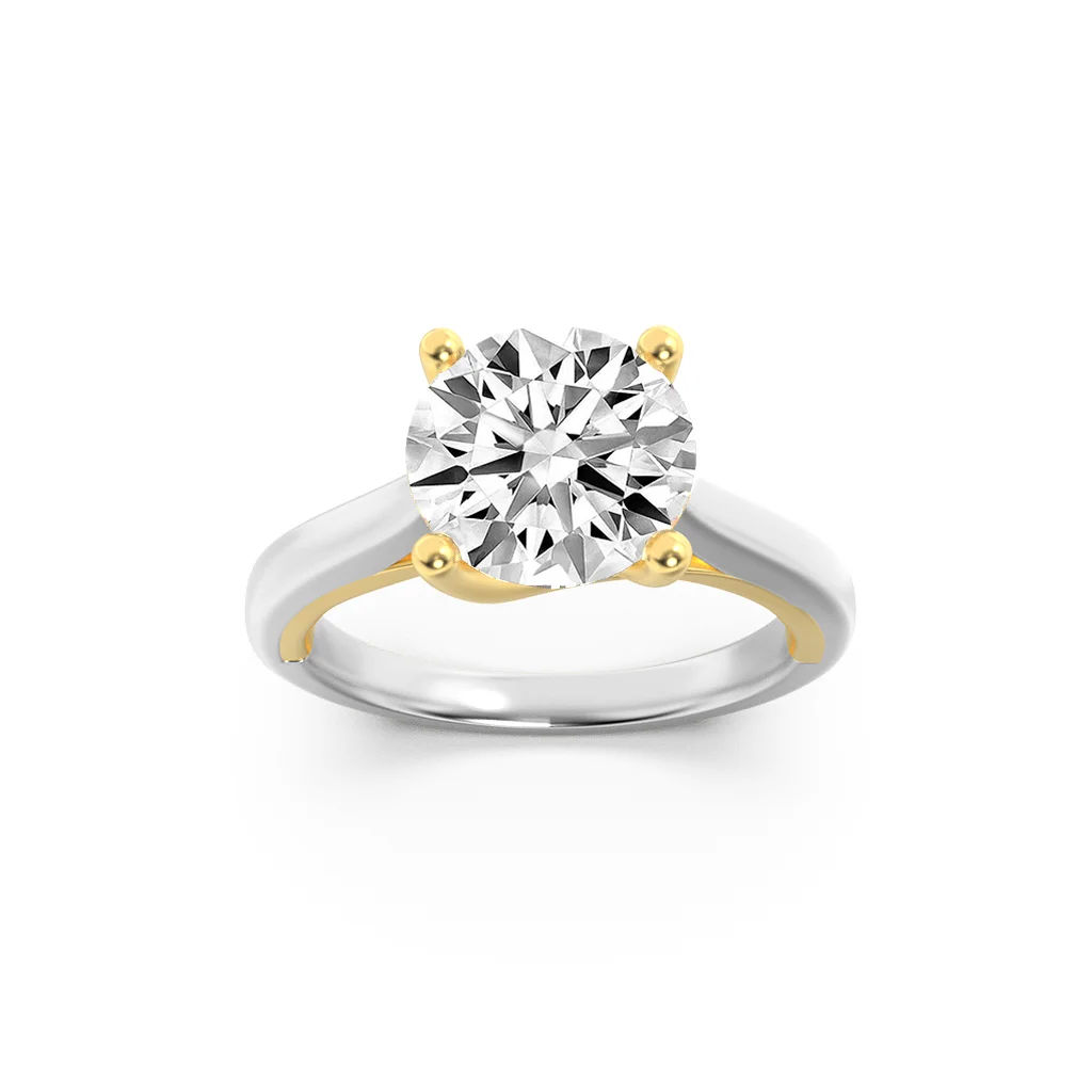 Solstice Two-Tone Solitaire
