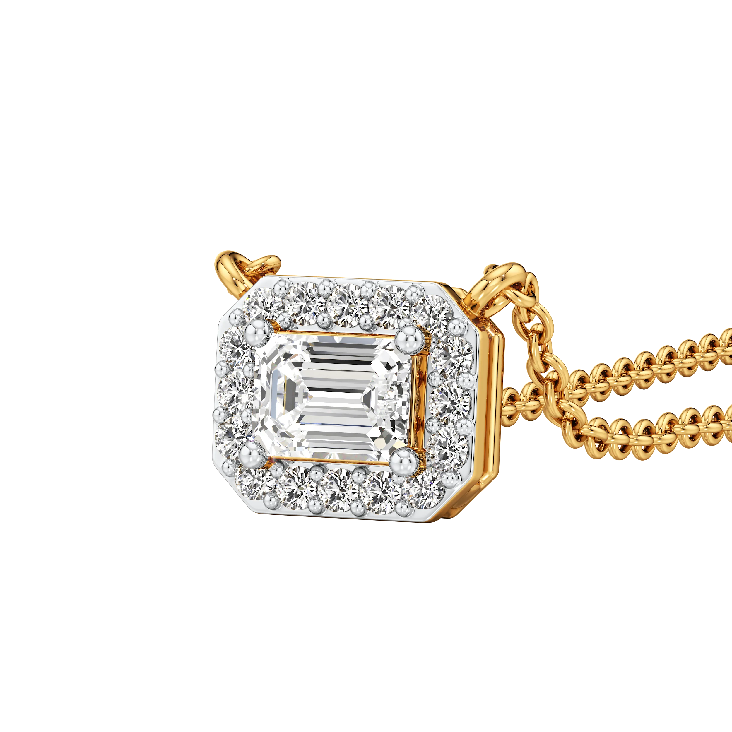 Prism Halo Pendant